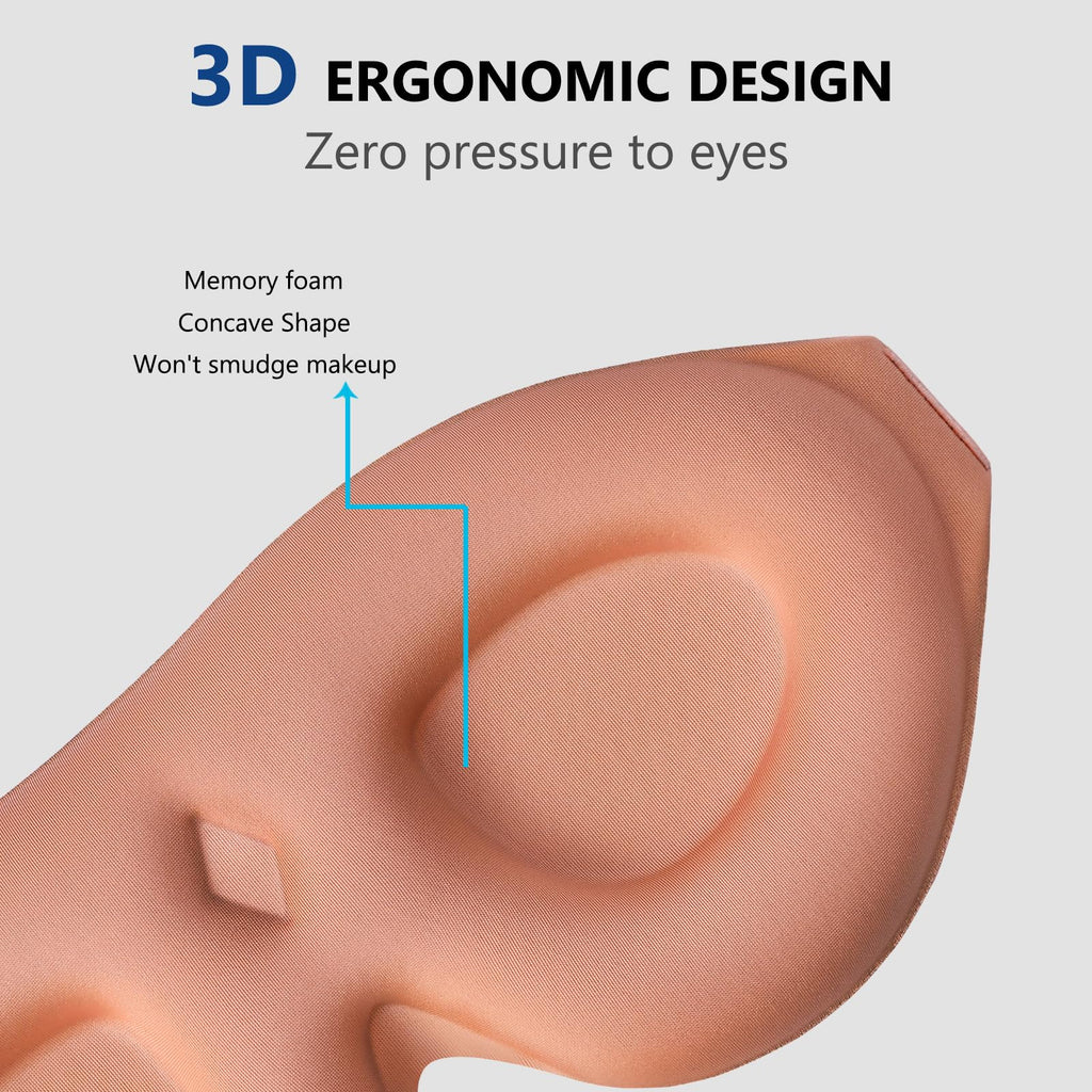 contoured eye cups for comfort