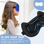 contoured eye mask for better sleep
