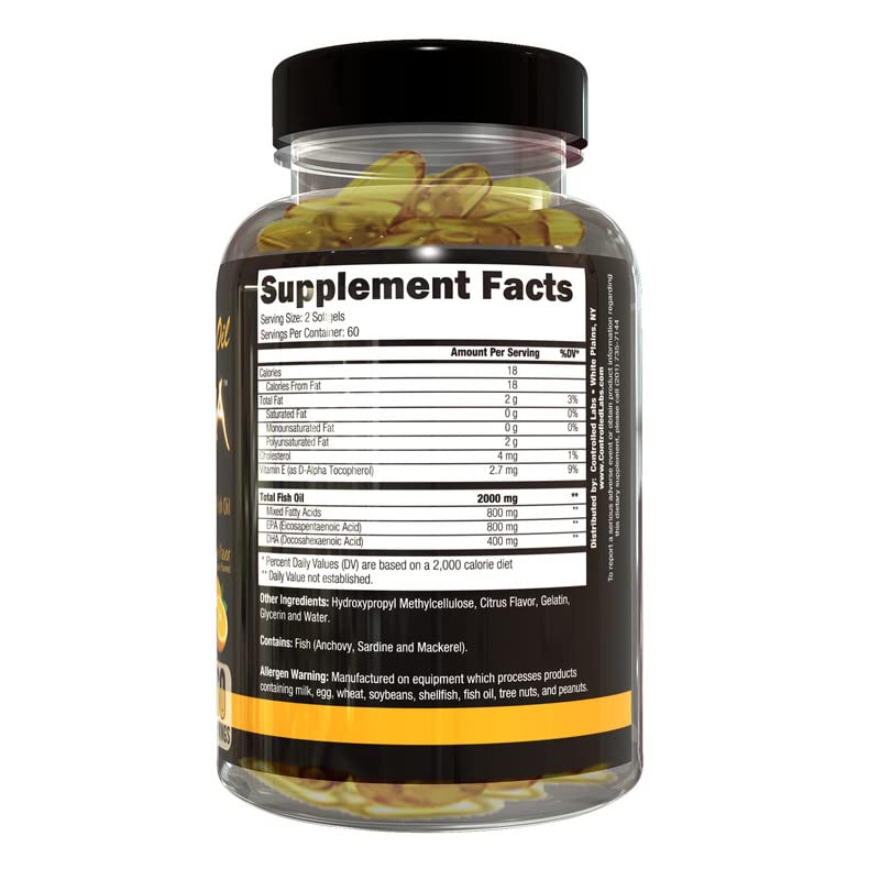 Controlled Labs fish oil for wellness