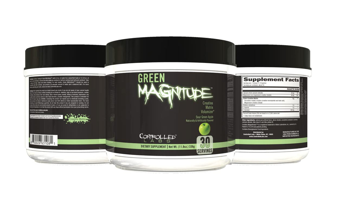 CONTROLLED LABS Green Magnitude creatine powder