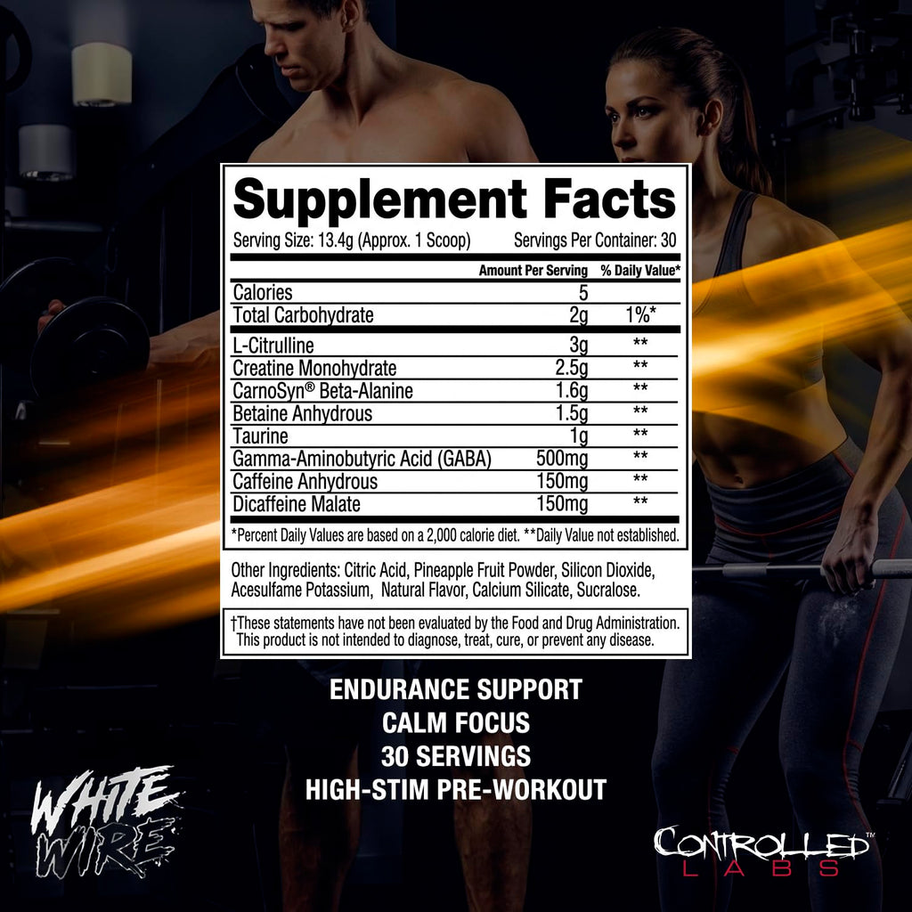 CONTROLLED LABS pre-workout for muscle pump