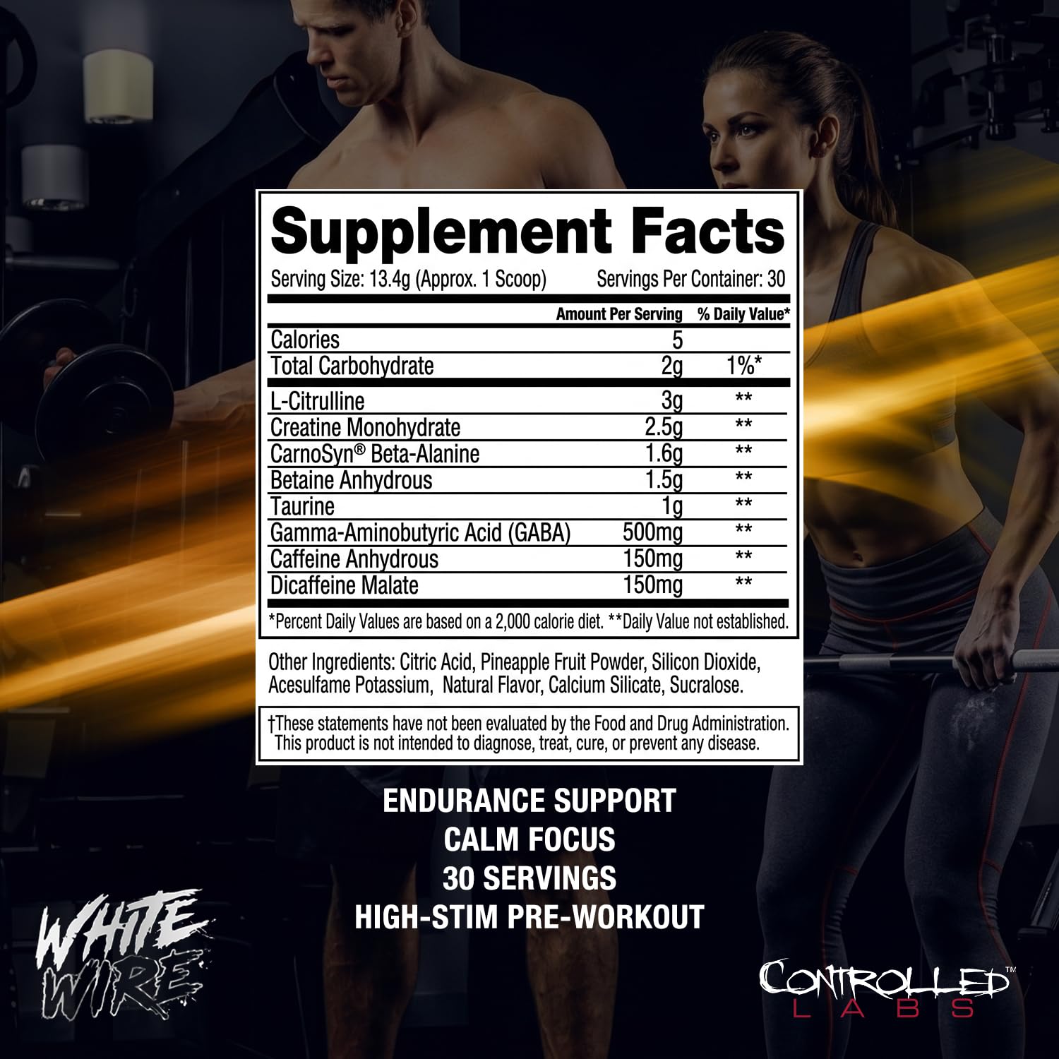 CONTROLLED LABS pre-workout for muscle pump