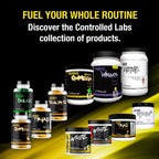 CONTROLLED LABS pre-workout powder with great taste