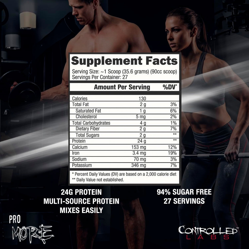 Controlled Labs protein powder for post-workout recovery