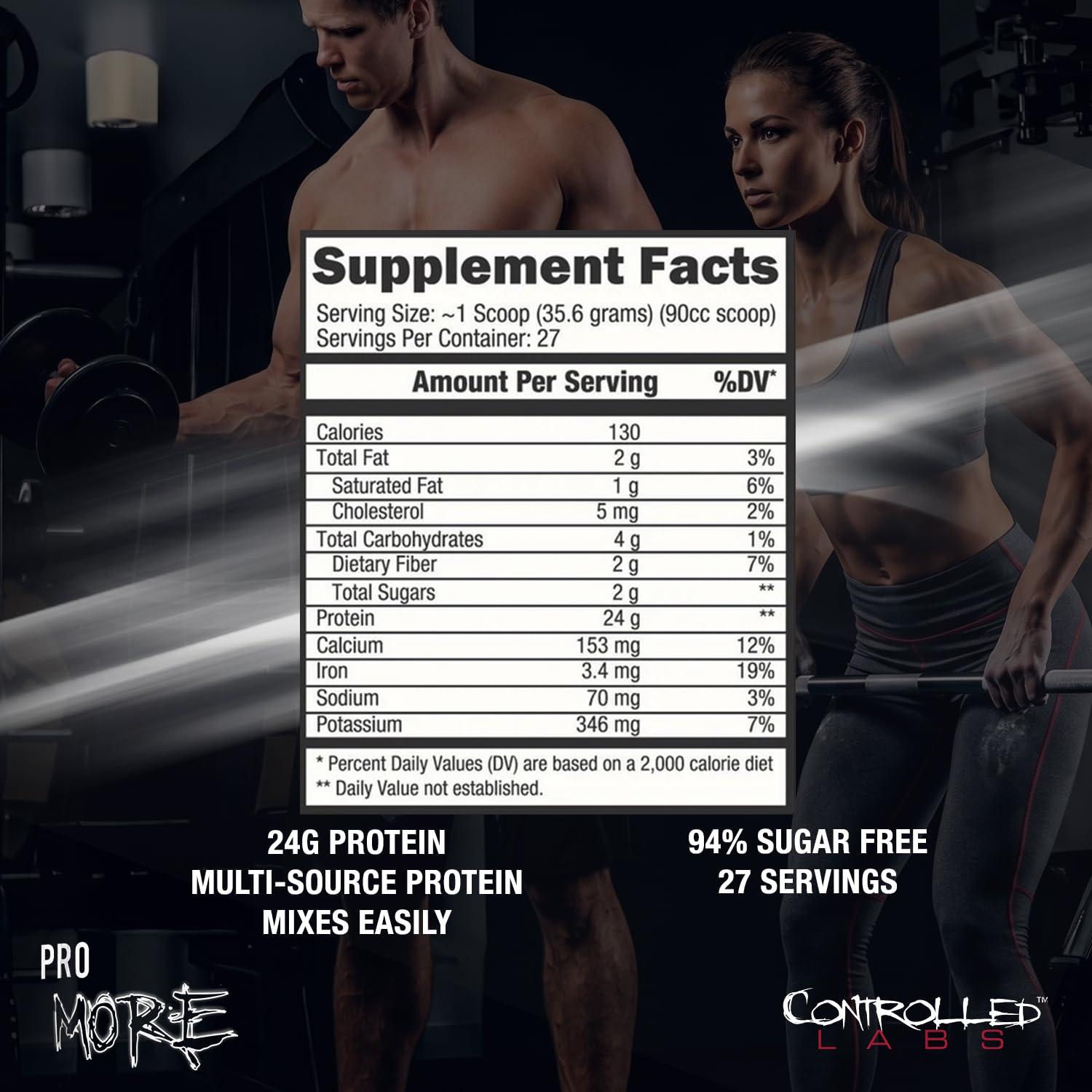 Controlled Labs protein powder for post-workout recovery