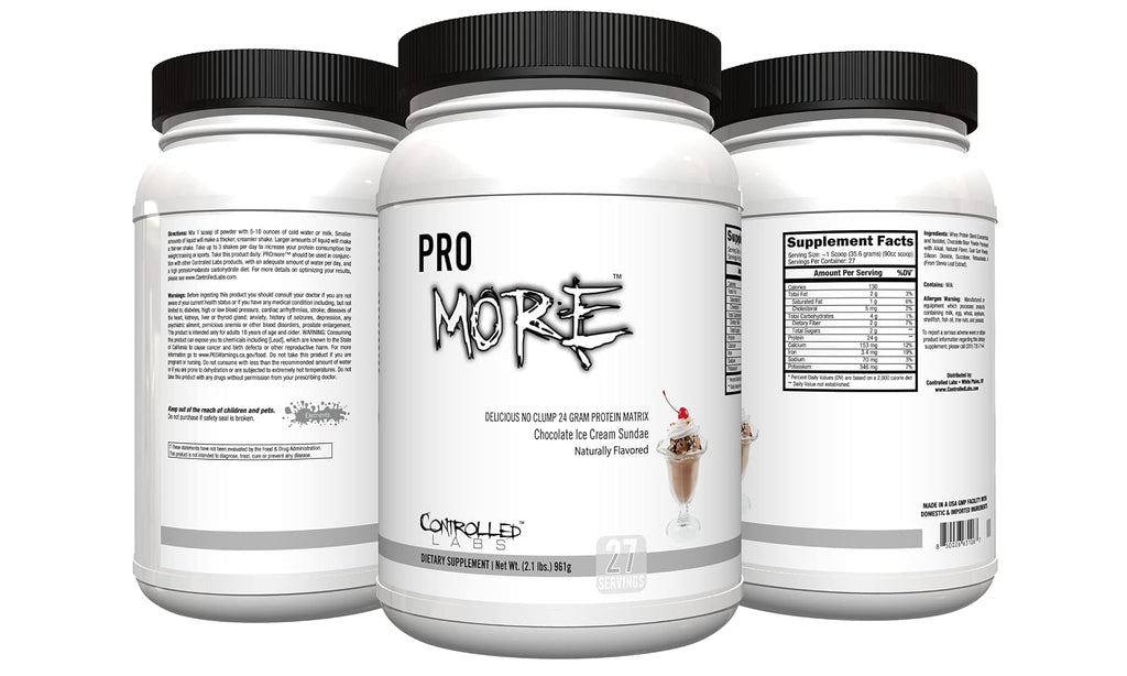 CONTROLLED LABS whey protein powder