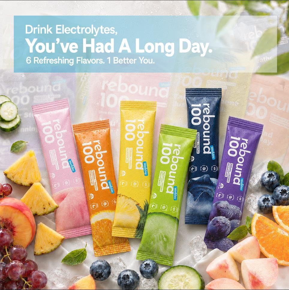 Convenient 10-pack electrolyte powder