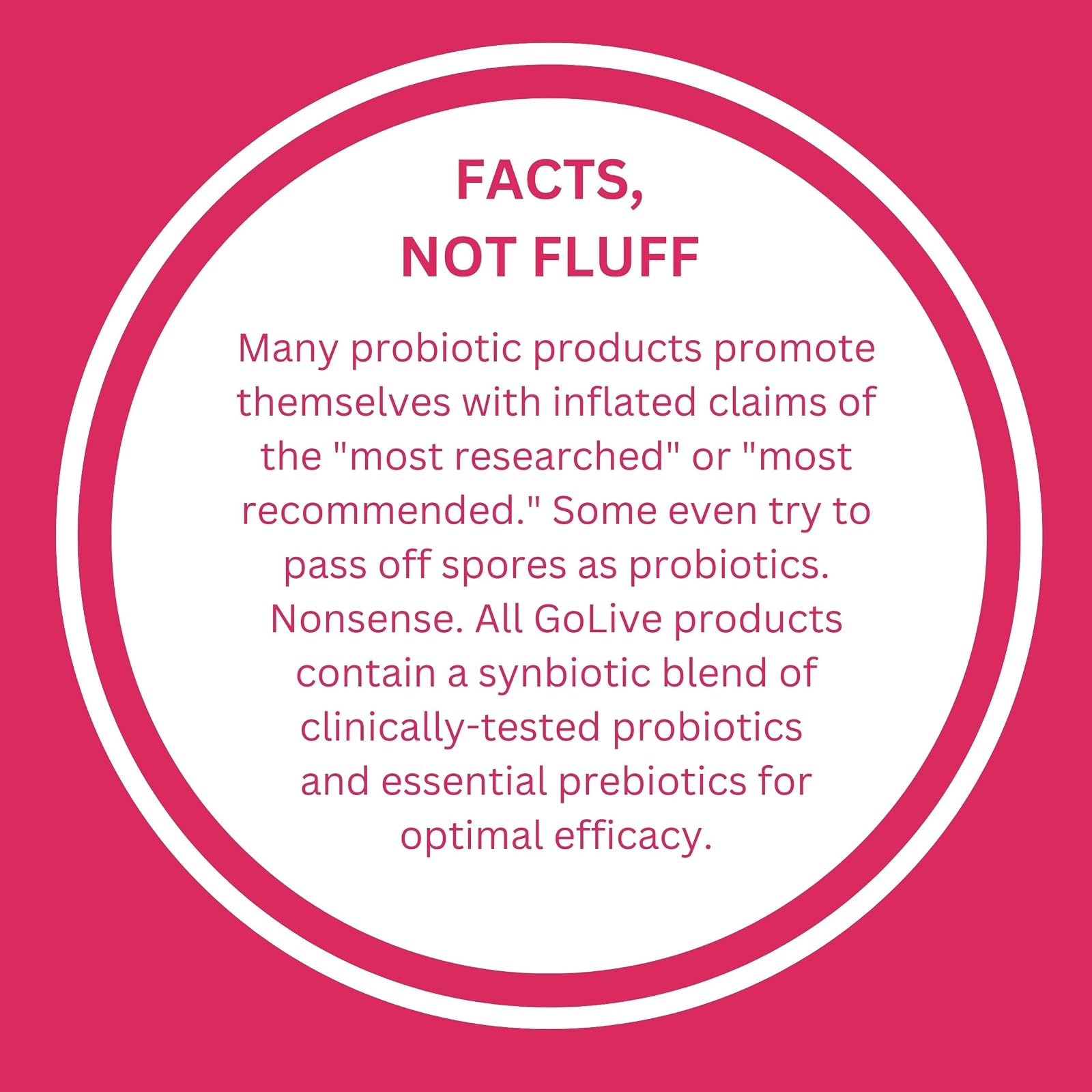Convenient 10 pack probiotic servings