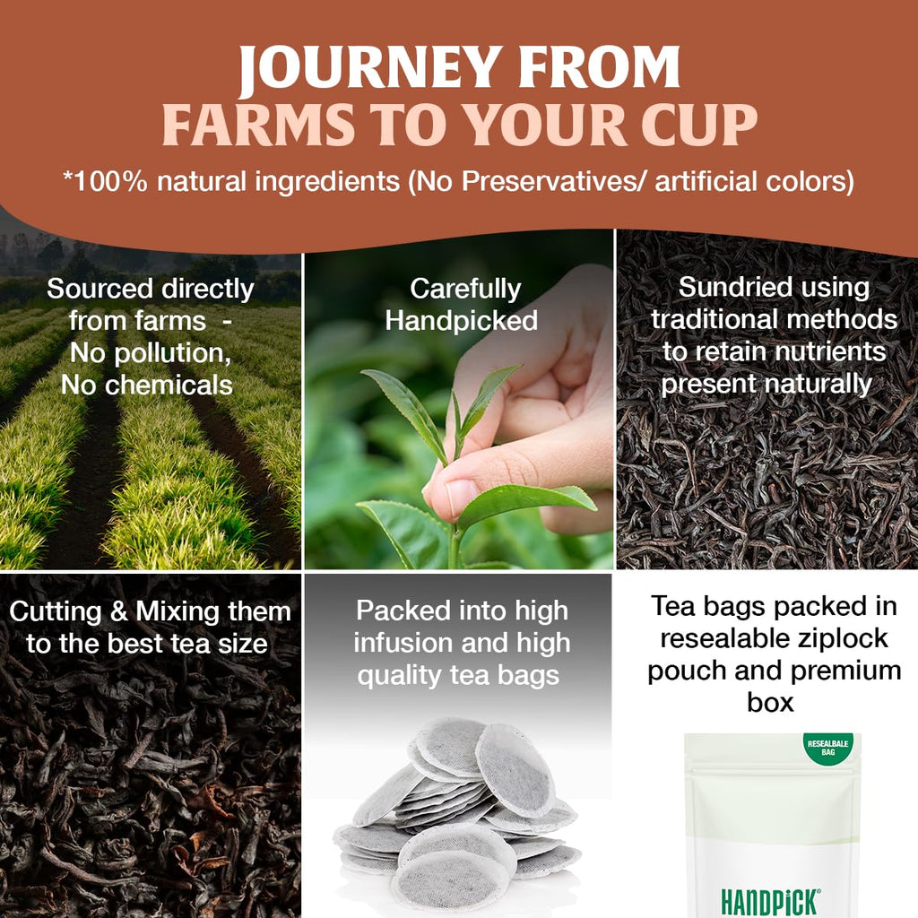 convenient 100 bags for tea lovers