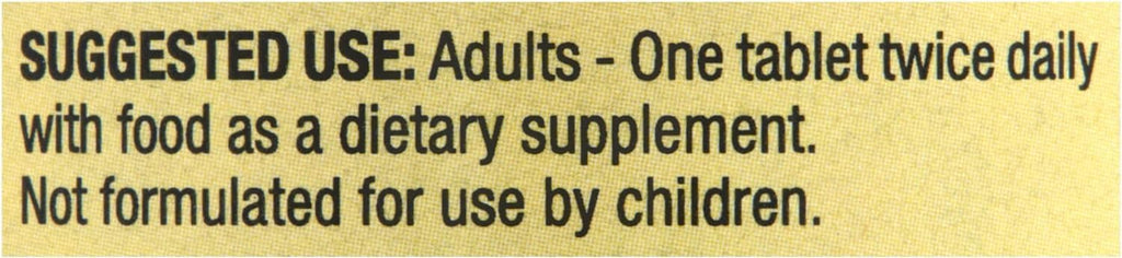 Convenient 100 count calcium tablets