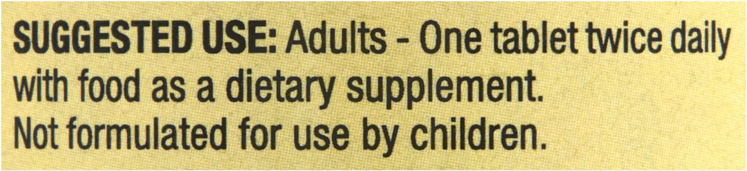 Convenient 100 count calcium tablets