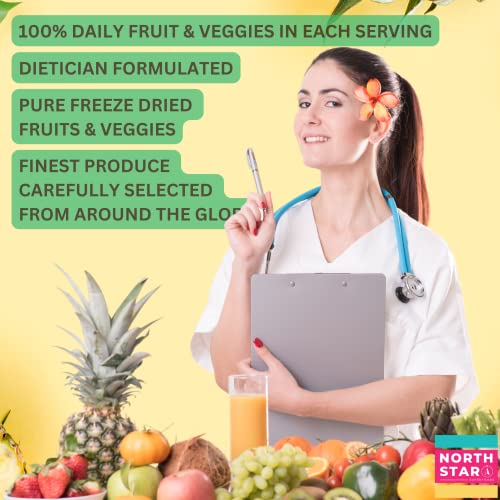 Convenient 180 servings of blended vitamins