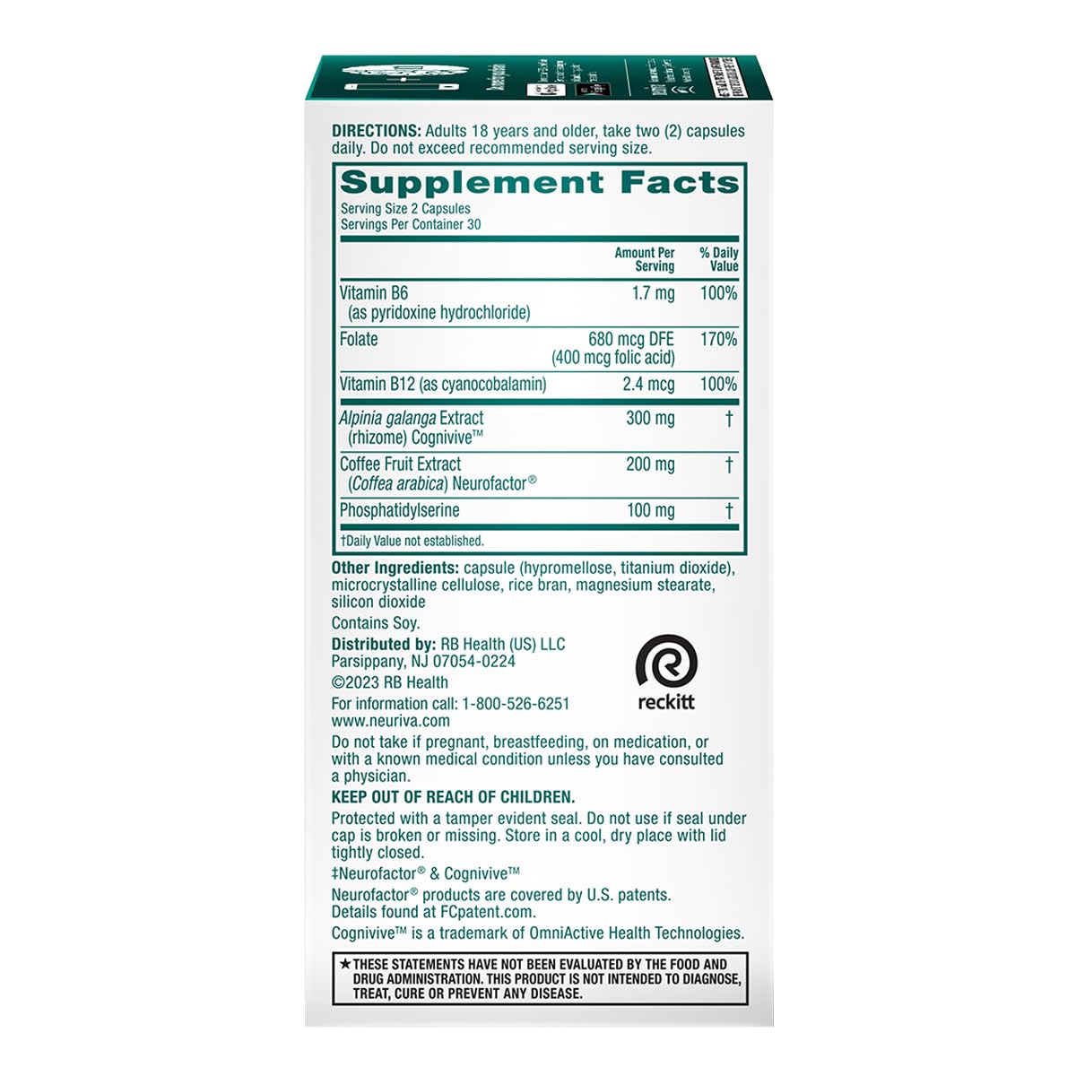 convenient 2 pack brain supplements