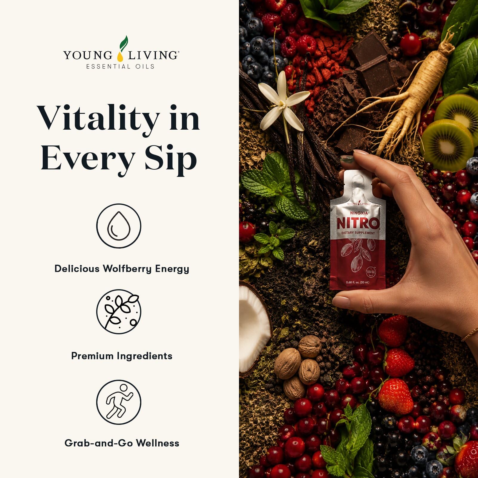 convenient 20 ml energy shots