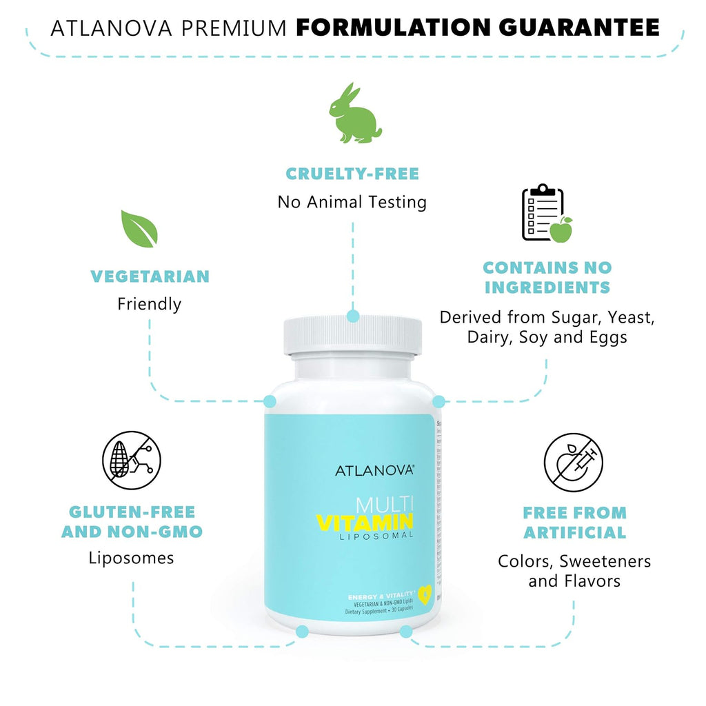 Convenient 30 capsule multivitamin pack