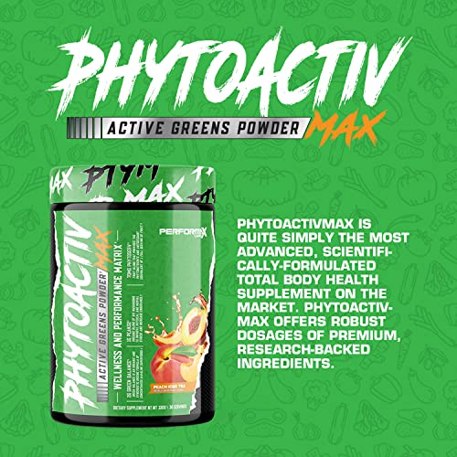 Convenient 30 servings of active greens
