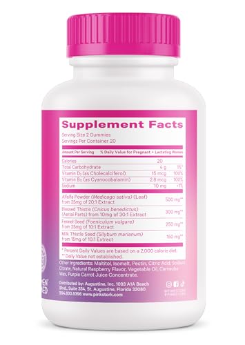 Convenient 40 count lactation support