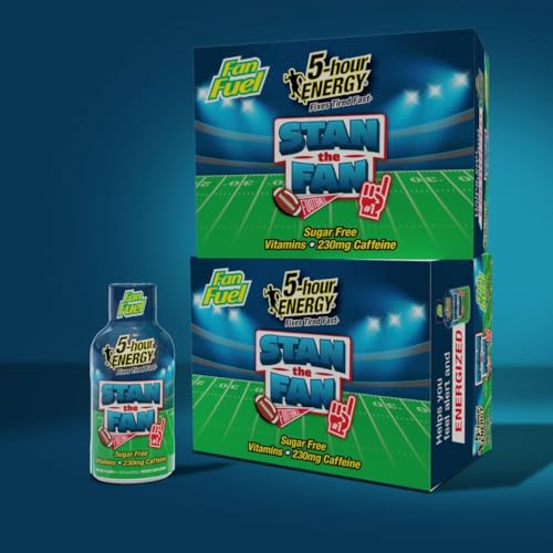 Convenient 5-hour ENERGY fuel on-the-go