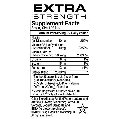 Convenient 5-hour ENERGY pack