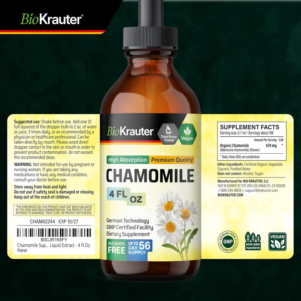 convenient 56 day chamomile supply