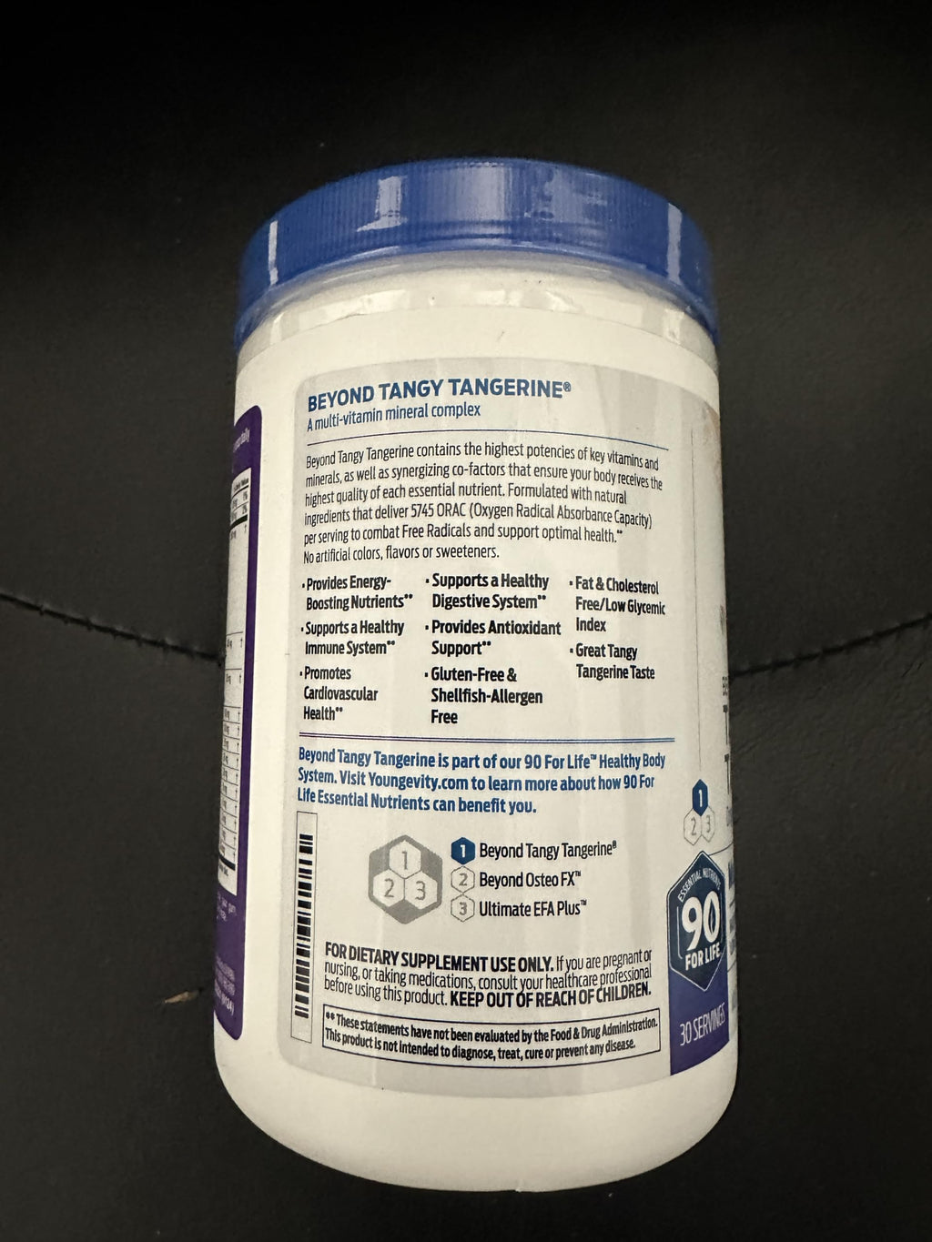 Convenient 6 pack vitamin solution