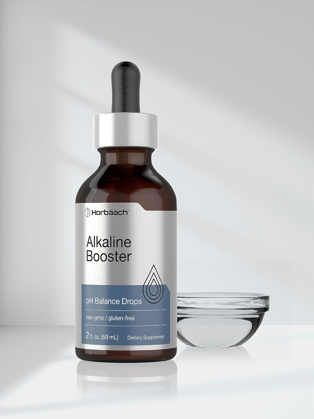 Convenient alkaline drops for drinks