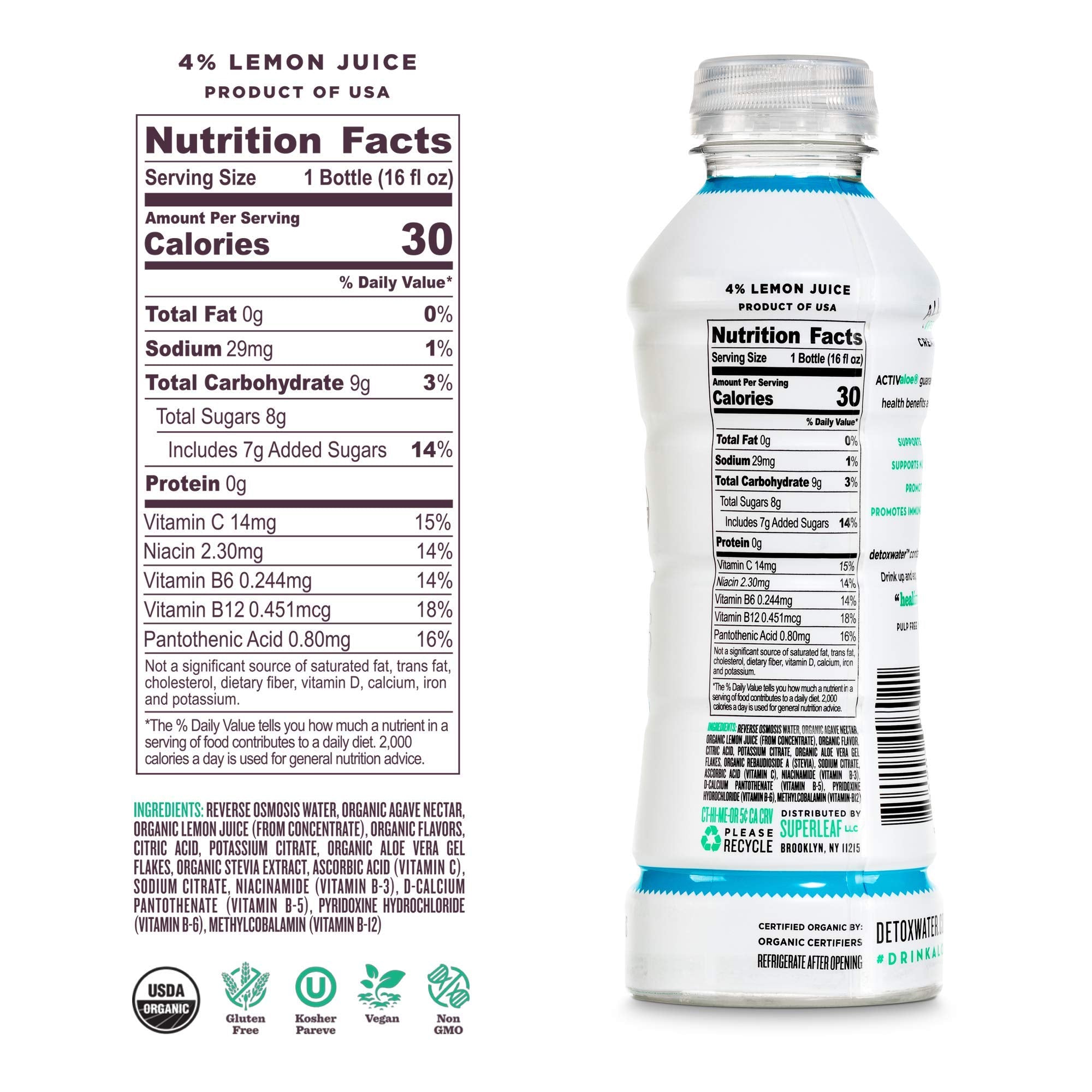 convenient aloe vera drink pack