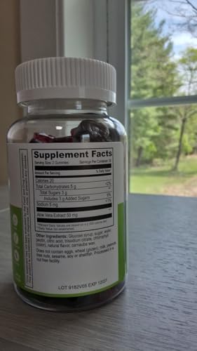 Convenient aloe vera supplement for busy lifestyles