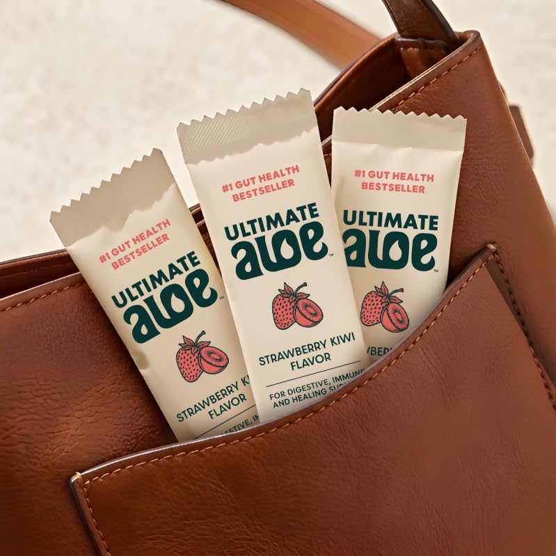 Convenient aloe vera travel packets