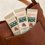 Convenient aloe vera travel packets