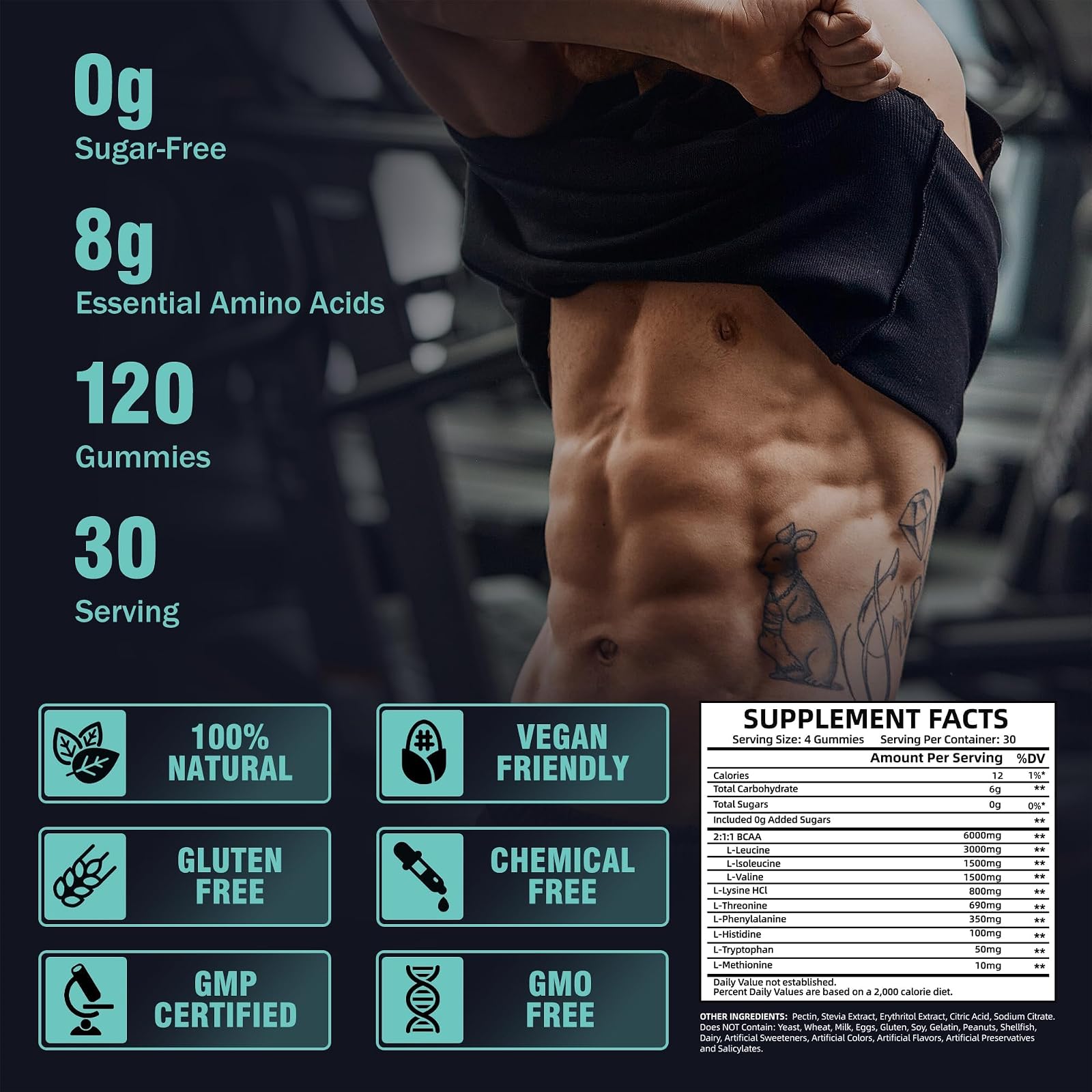 Convenient amino acids on-the-go