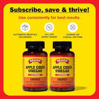 Convenient apple cider vinegar capsules