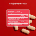 convenient apple cider vinegar capsules