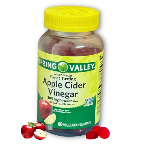 Convenient apple cider vinegar gummies for on-the-go
