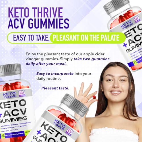 Convenient apple cider vinegar gummies