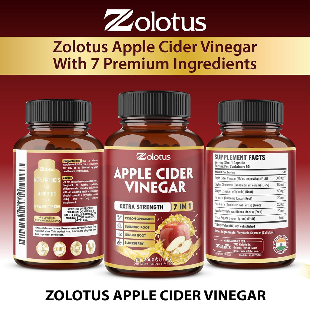 convenient apple cider vinegar supplement