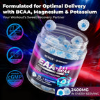 Convenient BCAA gummies for athletes