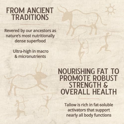 Convenient beef tallow supplement