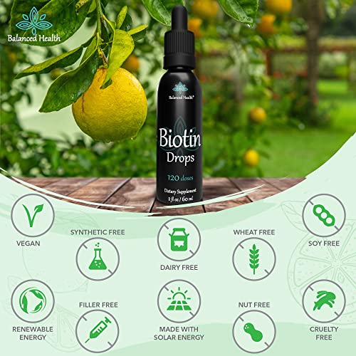 convenient biotin drops for daily use