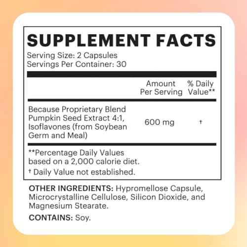 Convenient bladder support in capsule form