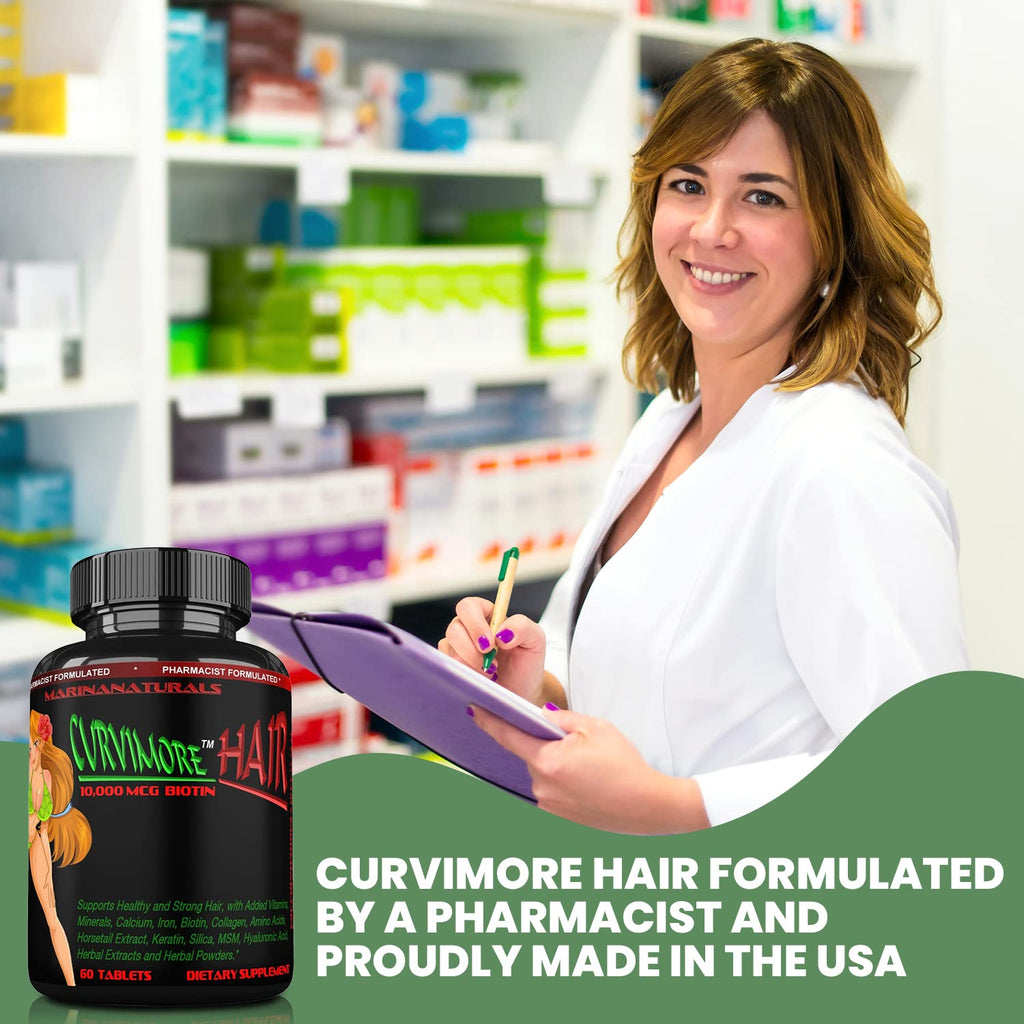 Convenient blended tablet for hair care