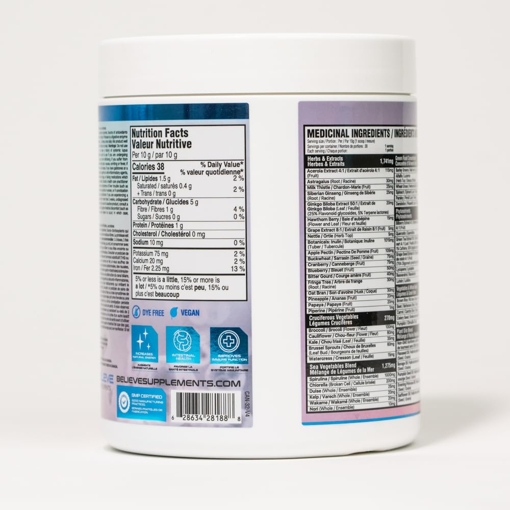 Convenient blended vitamin drink mix