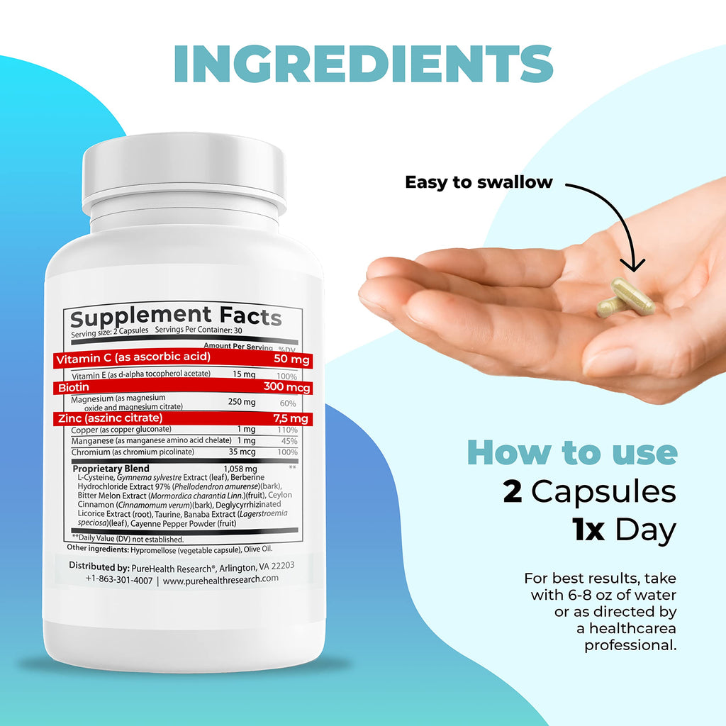 convenient blended vitamin & mineral supplements packaging