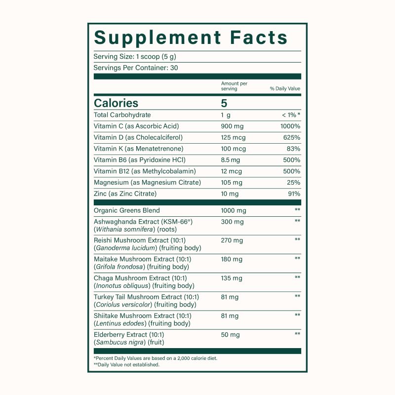Convenient blended vitamins for busy lifestyles