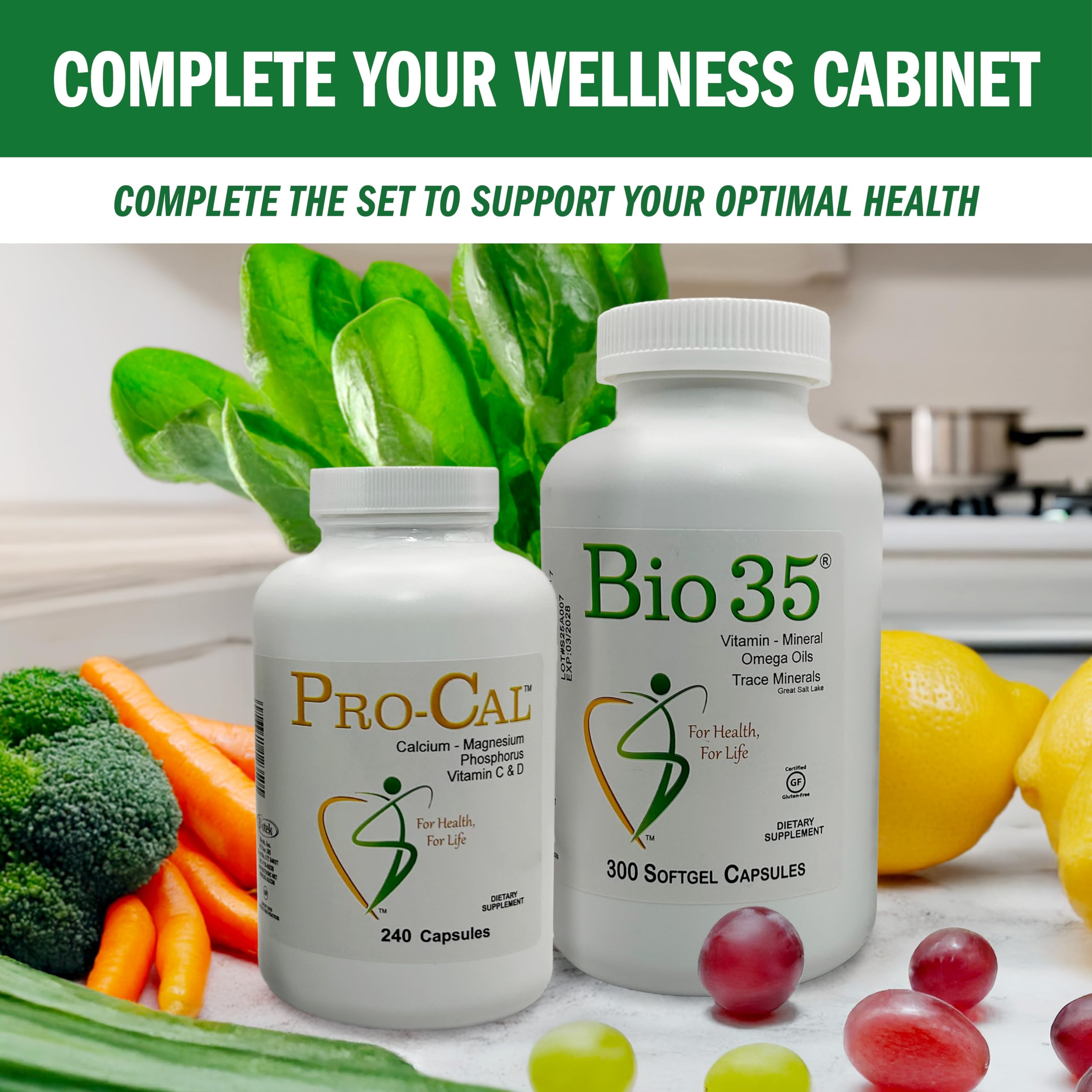 Convenient blended vitamins for busy lives