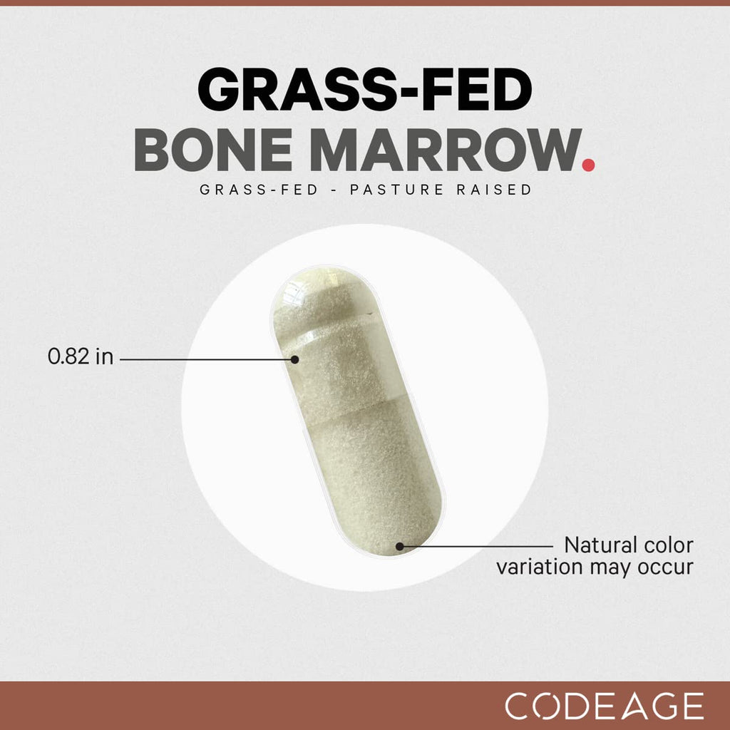 Convenient bone marrow supplement capsules