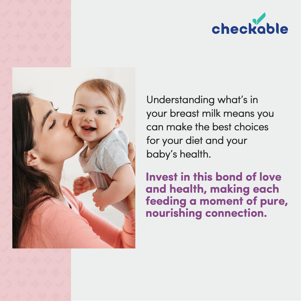 Convenient breast milk safety strips