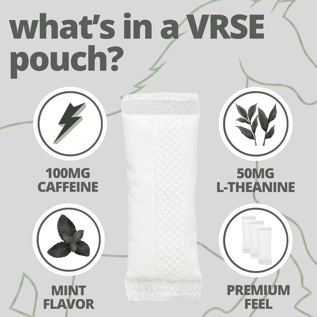 Convenient caffeine pouches for athletes