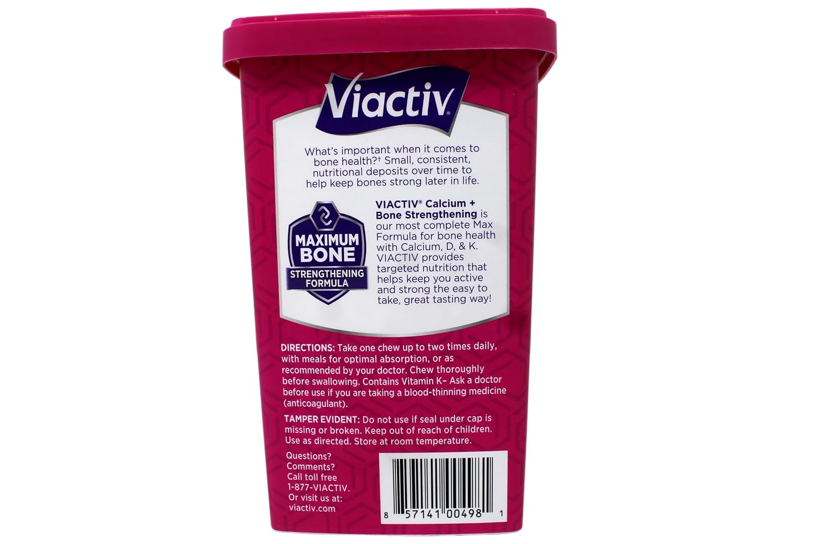 Convenient calcium and vitamin D3 supplement