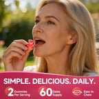 Convenient Calcium Citrate gummies for on-the-go